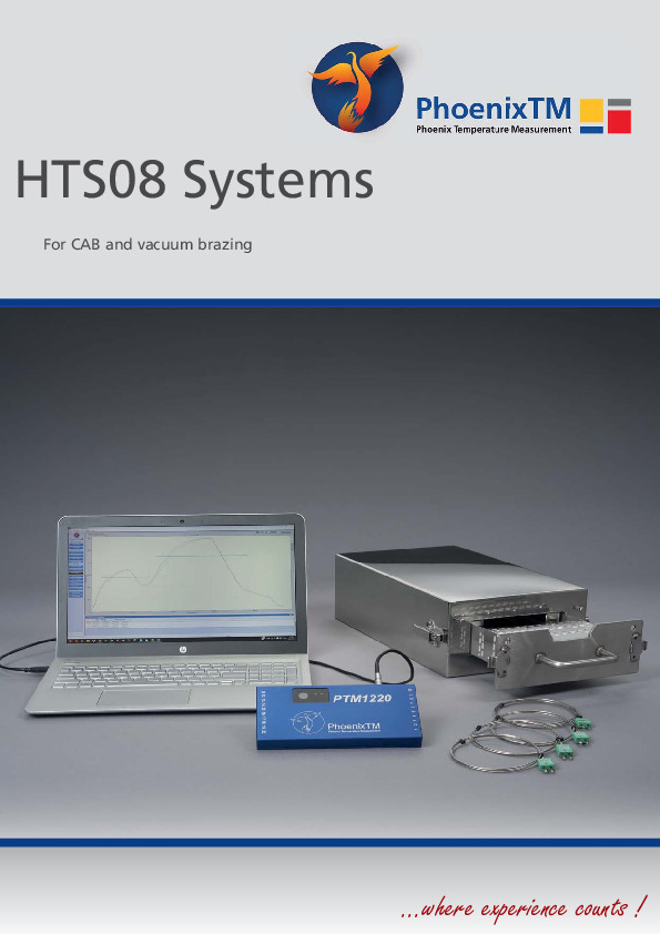 Temperature recorder for the aluminum brazing industry / PhoenixTM ...